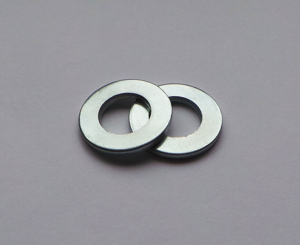 M10 Bright Zinc Plated Steel Flat Washer (100) | British Bolts