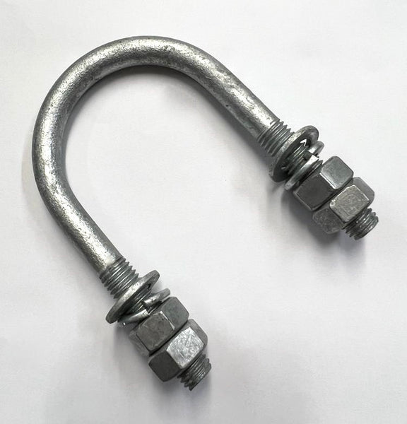 2/UB/024 (8.8 ASSEMBLED) - M12 Galvanised U Bolt (PIPE SIZE 88.9mm ...